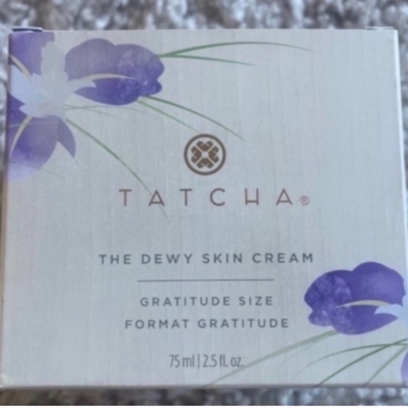 Tatcha | Skincare | Nib Tatcha The Dewy Skin Cream 25 Fl Oz Jumbo Gratitude Size | Poshmark
